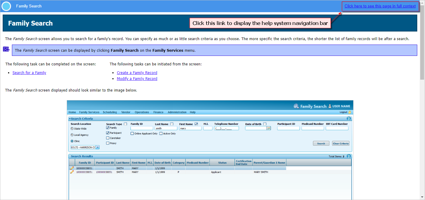 Help System Overview